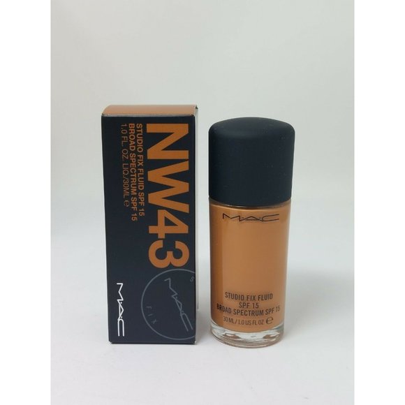 MAC Cosmetics | Makeup | New Mac Studio Fix Fluid Spf 5 Foundation Nw43 ...